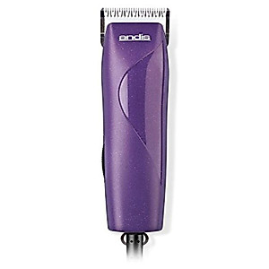 Andis (Pet) 22690 EasyClip Pro-Animal 7-Piece Detachable Blade Clipper Kit,Purple