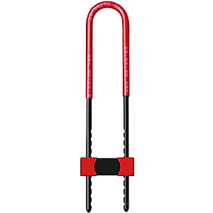 DULASP Bike Lock U-Shaped Lock Glass Door Lock Extended U-Shaped Lock Shop Double Door U-Shaped Lock Glass Lock Motorcycle Lock U Lock