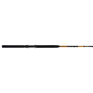 Ugly Stik Bigwater Stand Up Conventional Fishing Rod, Black/Red/Yellow, 6' - Heavy - 1pc