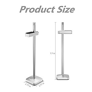 MHQJRH Graphics Card GPU Brace Support, Video Card Sag Holder Bracket, Anodized Aerospace Aluminum (Silver)