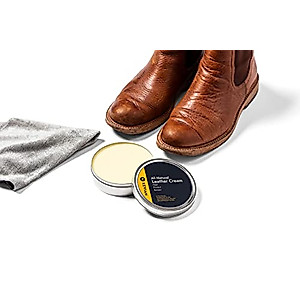 Kevian Leather Cream and Conditioner - Heals, Protects, and Renews - All-Natural Formula Made with Beeswax and Tallow - Made in USA! (4oz)