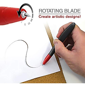 VViViD 360 Degree Comfort Grip Swivel Blade Craft Cutting Knife