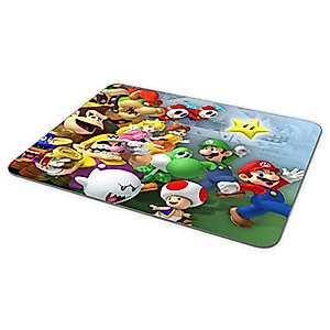 Personalized Non-Slip Gaming Mouse Pad, Super Mario Brothers Mouse Pad, Office Computer Supplies Mouse Pad
