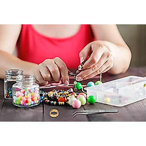 Chains for Jewelry Making, Anezus 50 Feet Stainless Steel Jewelry Chain Bracelet Chains 2.0mm Silver Thin Chain with Jump Rings Lobster Clasps for Making Jewelry DIY Necklace Making