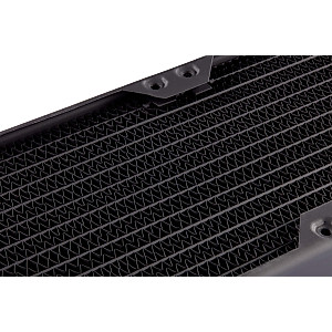 CORSAIR Hydro X Series XR7 360mm Water Cooling Radiator - Triple 120mm Fan Mounts - Premium Copper Construction - Easy Installation - Black