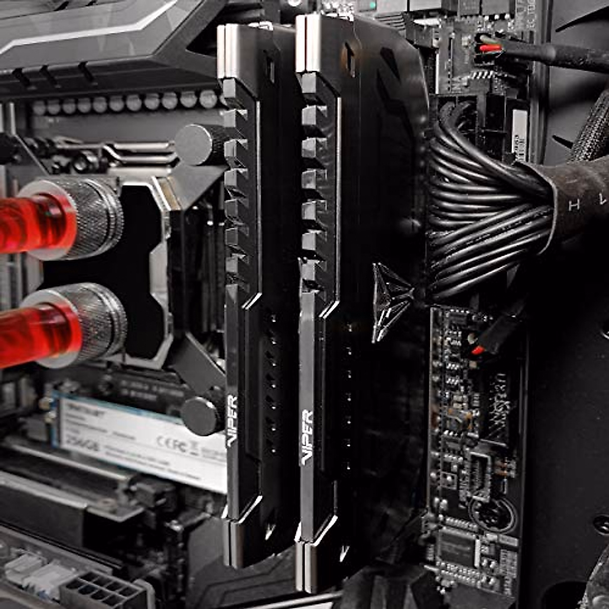 Patriot Memory Viper Steel DDR4 8GB (1 x 8GB) 3600MHz Single w/Gunmetal Grey heatshield - PVS48G360C8