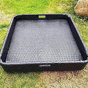Floating Tray Floating Serving Tray Swimming Pool Floating Tray Table & Bar, Family Size Floating Refreshments Holding Tray for Snacks and Drinks (Color : 60x60x15cm)