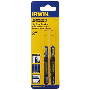 IRWIN 3072300 T Shank 3" 5/32 Carbide Grit Jig Saw Blade