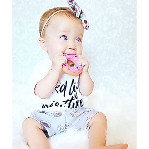 Silli Chews Pizza Toy Baby Teether - Silicone Teething Toy for Babies | Funny Baby Gift Best Sensory Toys for Infants Toddlers and Kids (Oral Motor Aid) Favorite Silly Chew Toy