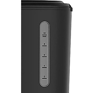 Westinghouse 220 volts Coffee Maker with Permanent Filter and Hot Plate - 6 to 10cup - Stainless Steel (NOT FOR USE IN USA)