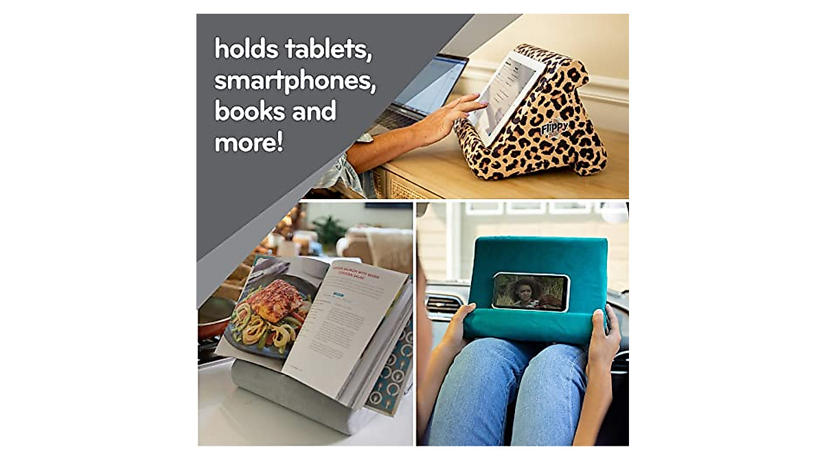 Flippy Tablet Pillow Stand - Multi-Angle iPad & Device Holder