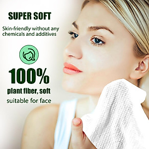 Fancyou Large Compressed Towels, Individually Wrapped Disposable Face Towel,Thicken Magic Mini Towel Portable Cotton Coin Tissue for Travel,Camping,Hiking,Sport,Home,Outdoor Activities(50 Count)