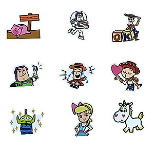 50 PCS Toy Story Waterproof Stickers，Laptop and Water Bottles Stickers Set for Decorating--for Water Bottles Skateboard Laptop Suitcases Car Bumper，Suitable for Teenagers, Girls, Boys, kid (Toy Story)