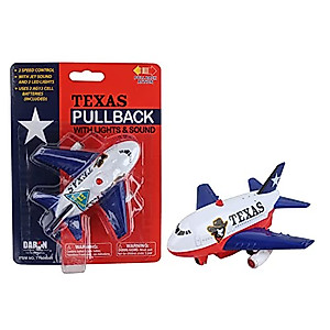 Daron Texas Pullback Toy with Light and Sound