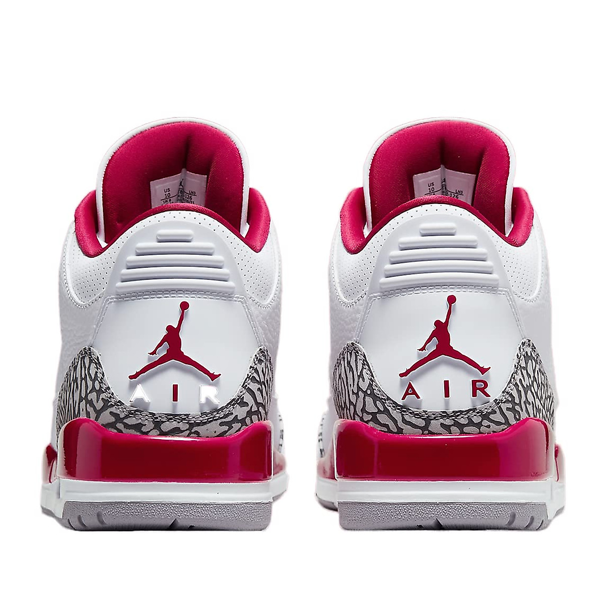 Jordan Mens Air Jordan 3 CT8532 126 Cardinal - Size 10