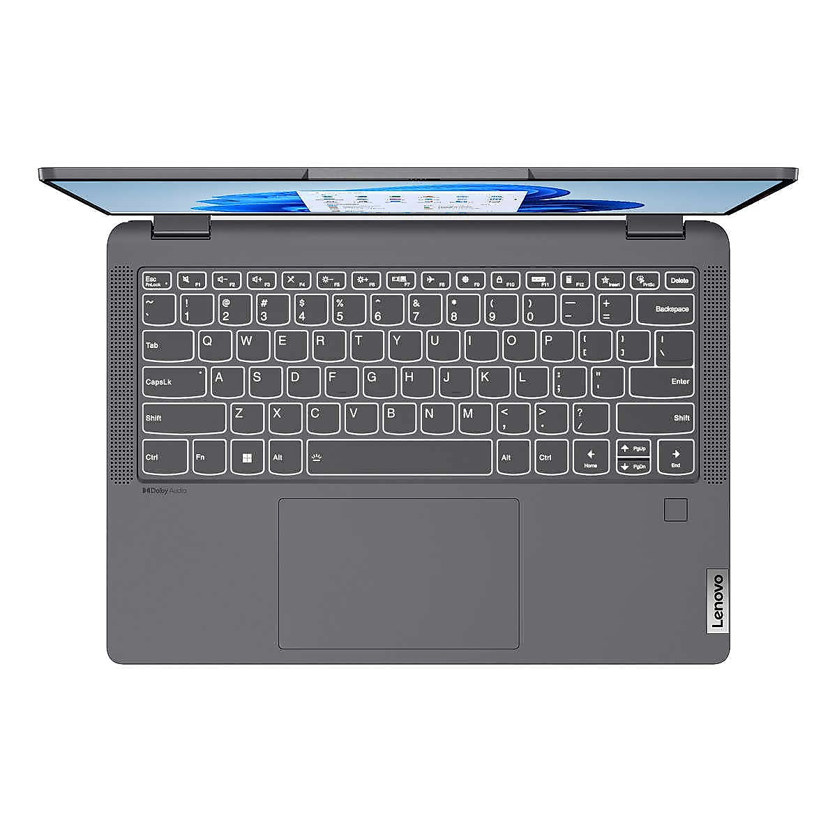 Lenovo IdeaPad Flex 5 2-in-1 Laptop, AMD 8-Core Ryzen 7 5700U, 14" 2.2K IPS Touchscreen, AMD Radeon Graphics, 16GB LPDDR4 4TB SSD, Backlit Keyboard, Fingerprint, Wi-Fi 6, Win11 Pro
