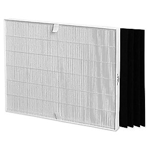 Livend Replacement Filter for Winix Filter A 115115 Size 21 for Winix PlasmaWave Air Purifier 5300, 5300-2, 6300, 6300-2, C535, AM90, P300, Including 1 True HEPA Filter Plus 4 Carbon Pre-Filters