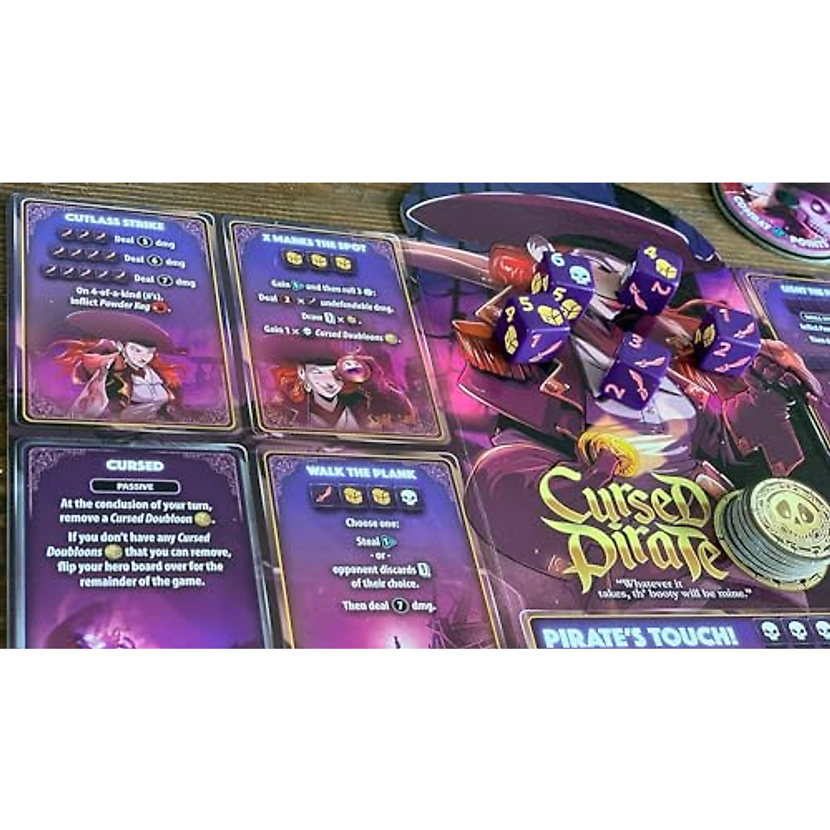 Dice Throne - Cursed Pirate vs Artificer