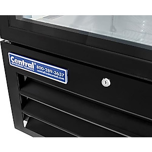 Kratos Refrigeration 69K-718 Commercial Swing Glass Door Merchandiser, 2 Doors, 54" wide, 48cu ft, White Exterior