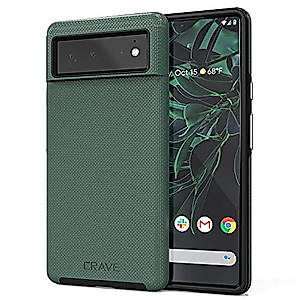 Crave Dual Guard for Google Pixel 6, Shockproof Protection Dual Layer Case for Google Pixel 6 - Shaded Spruce