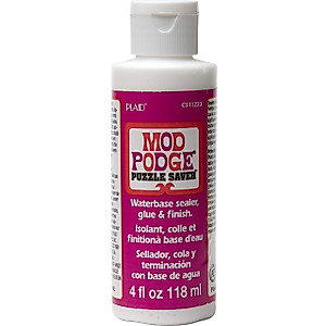 Mod Podge Puzzle Saver (4-Ounce), CS11223, 4 oz, 4 Fl Oz , White