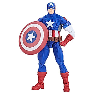 Marvel Legends Series: Ultimate Captain America Ultimates,Classic Comic Collectible 6 Inch Action Figure