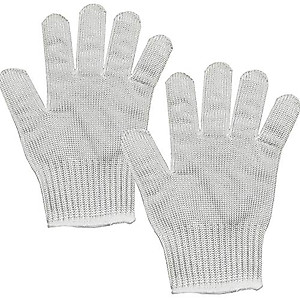 alfyng Bird Training Anti-Bite Gloves, Parrot Chewing Safety Protective Gloves, Small Animal Handling Gloves for Parrotlets Cockatiels Finch Macaw (1 Pair White)