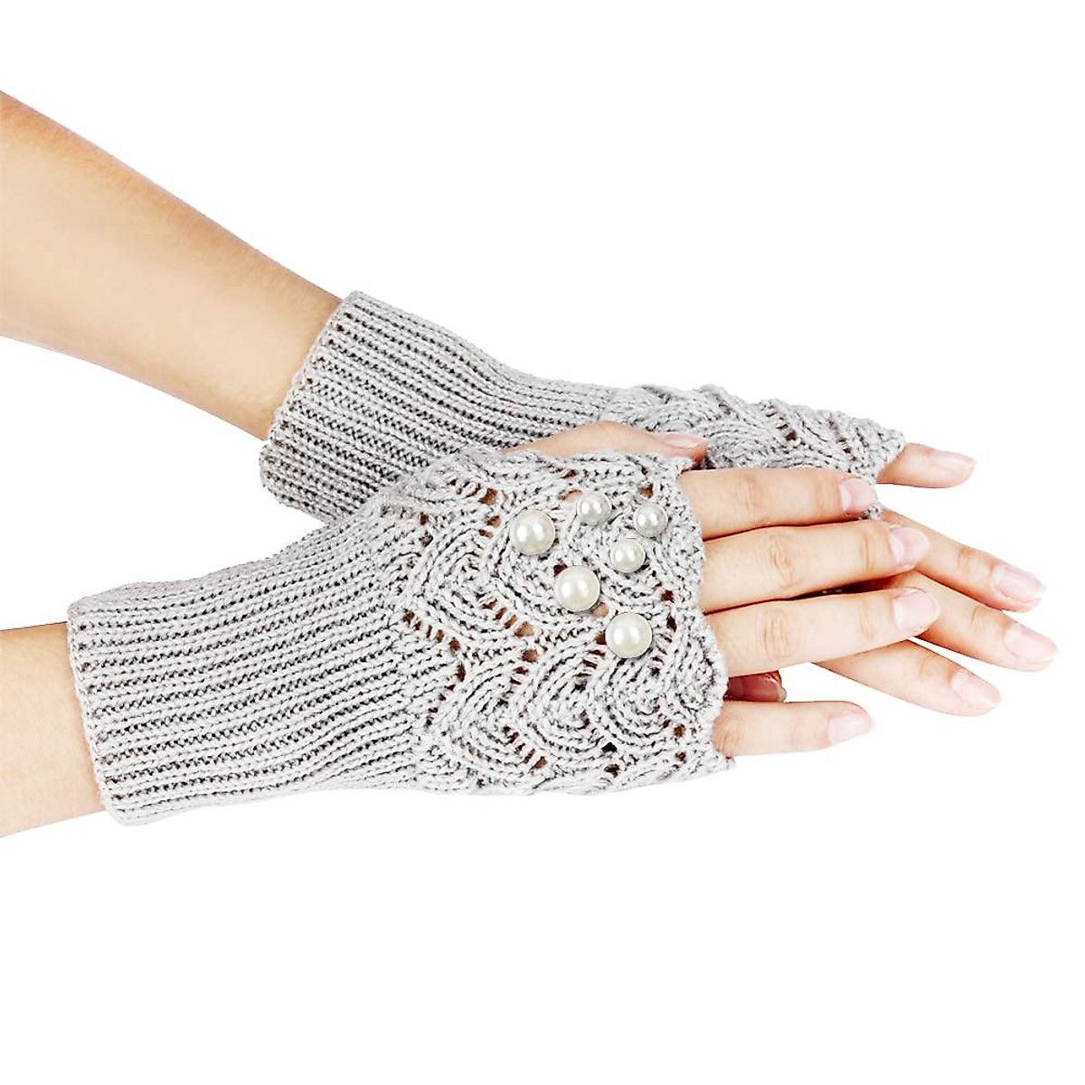 990 Pcs Self Adhesive Pearl Stickers, White Flat Back Pearls Sticker for Face Beauty Makeup Nail Art Cell Phone DIY Crafts Home Decor Scrapbooking Embellishments, 3mm/4mm/5mm/6mm