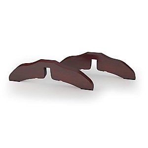 Giantex 2 PCS Support Feet for Configurable Wood Dog Gate, Stable Free Standing Dog Panel with Foot Pads, Safety Fence Feet