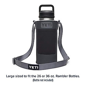 YETI Large Bottle Sling for Rambler 26 & 36 oz. Bottles, Charcoal