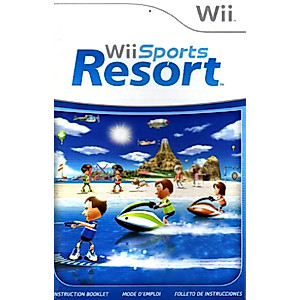 Wii Sports Resort Wii Instruction Booklet (Nintendo Wii Manual Only - NO GAME) [Pamphlet only - NO GAME INCLUDED] Nintendo