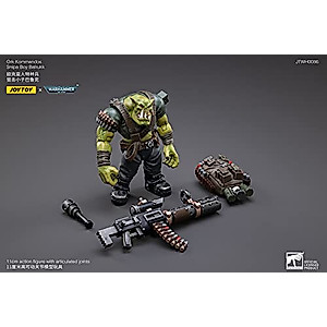 BLOOMAGE JOYTOY (BEIJING) TECH Warhammer 40K: Ork Kommandos Snipa Boy Balrukk 1:18 Scale Action Figure