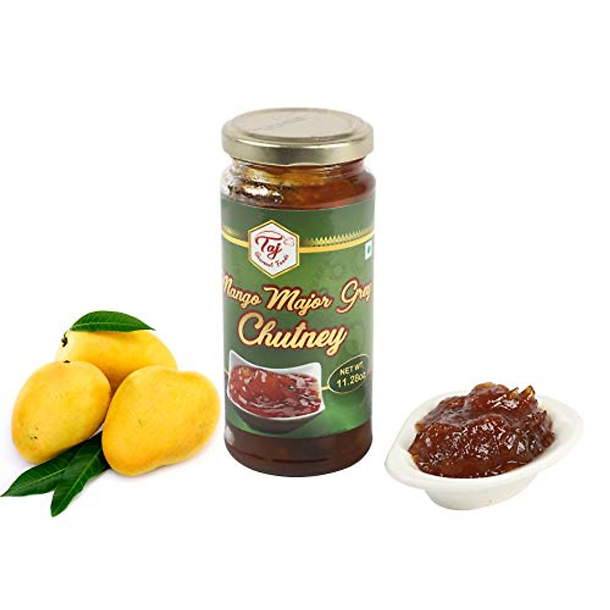 TAJ Mango Major Grey Chutney | 320g (11.28oz)