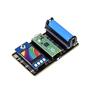 waveshare 1.3 inch LCD Display for Raspberry Pi Pico, IPS Screen Display Module, 65K RGB Colors, 240x240 Pixels, Embedded ST7789 Driver Chip, Using SPI Bus, Compatible with Raspberry Pi Pico Header