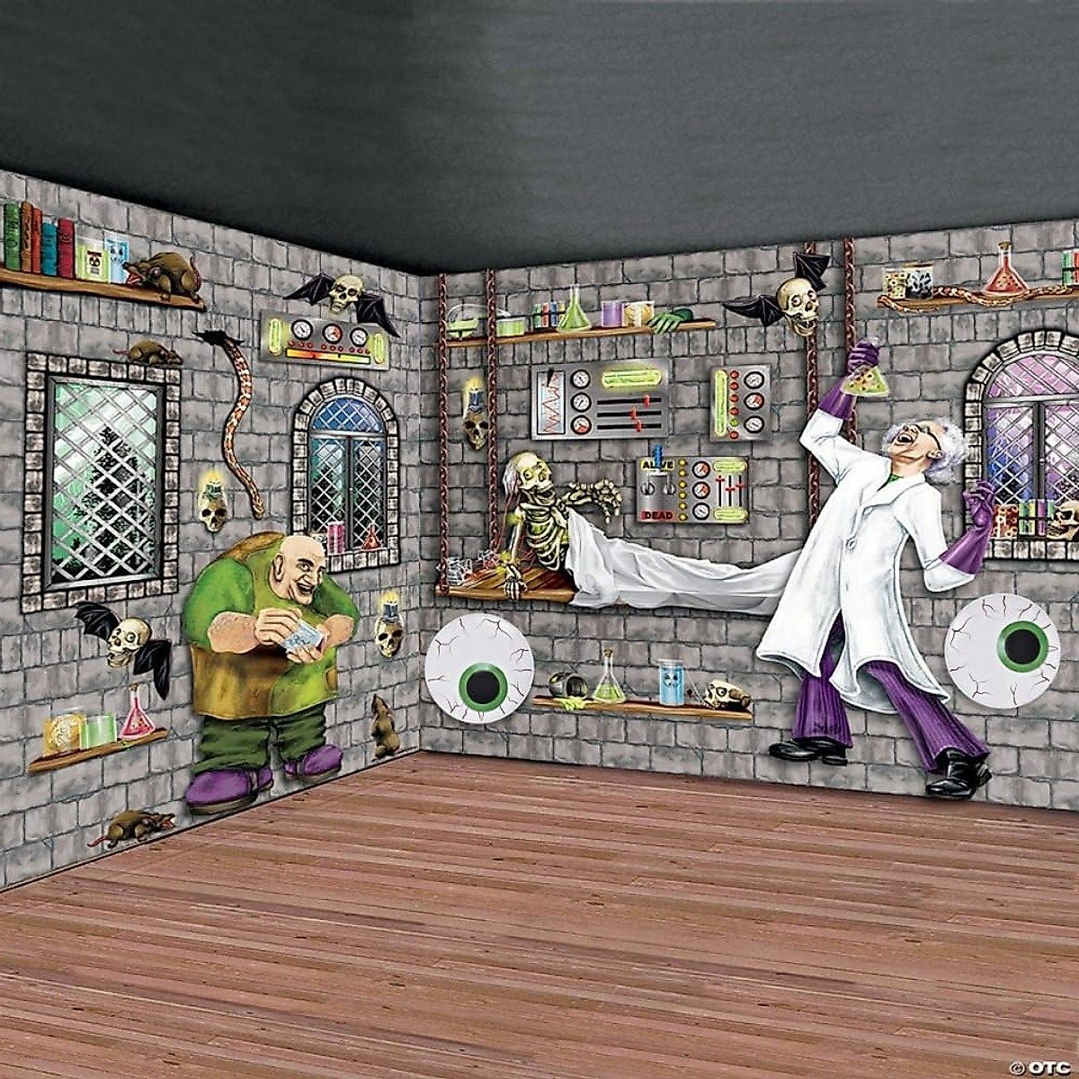 Oversized Googly Eyes - 19.5" (2 Count) - Perfect Accessory for Themed Events, and Halloween Parties