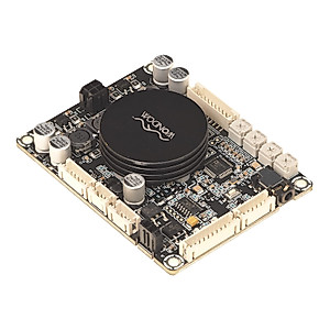 2 X 50W Audio Amplifier Board with ADAU1701 DSP Integrated DC10-26V Stereo Class D Amp Board Dual Channels 2 Channels 2.1 4.0 System Amplifier Module for DIY Home Theater Store Speakers JAB3-250