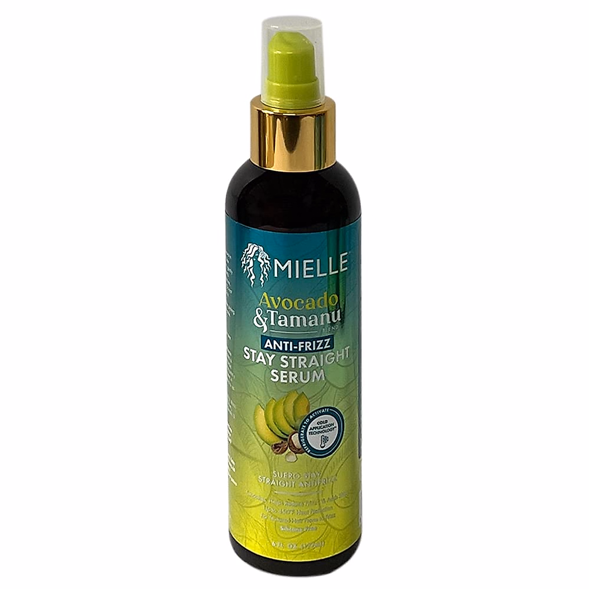 Mielle – Avocado & Tamanu – Anti-Frizz Collection - Shampoo, Conditioner, Leave-in Conditioner, Stay Straight Serum & Curl Perfector – Bundle Combo Set 5PCS