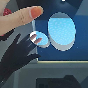 Short axis Secondary Mirror, Ultra-high Precision Elliptical Oblique Mirror for DIY Homemade Newtonian Reflection Astronomical Telescope