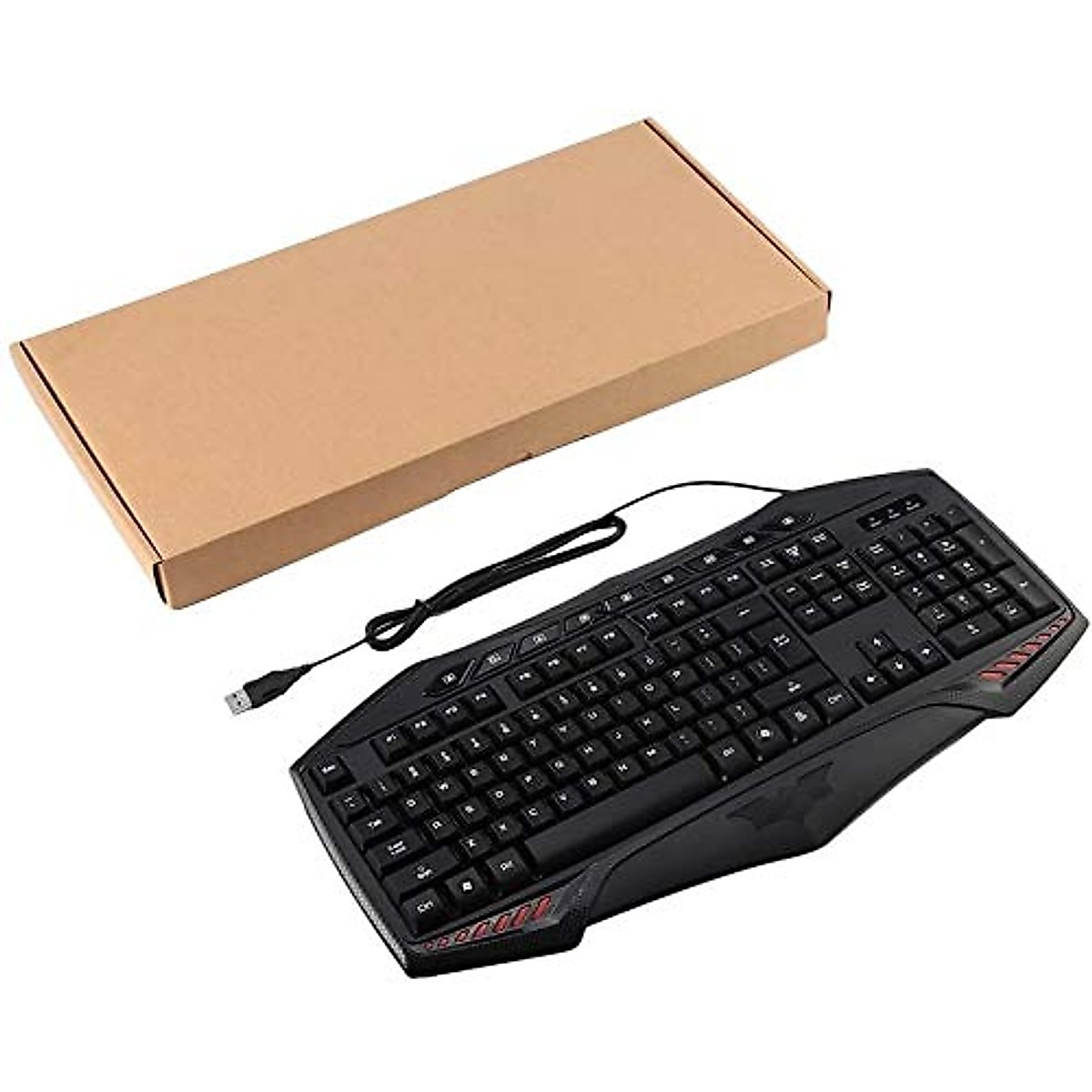 SANOXY Universal Backlit Multimedia Gaming Keyboard, Wired LED Game Keyboard