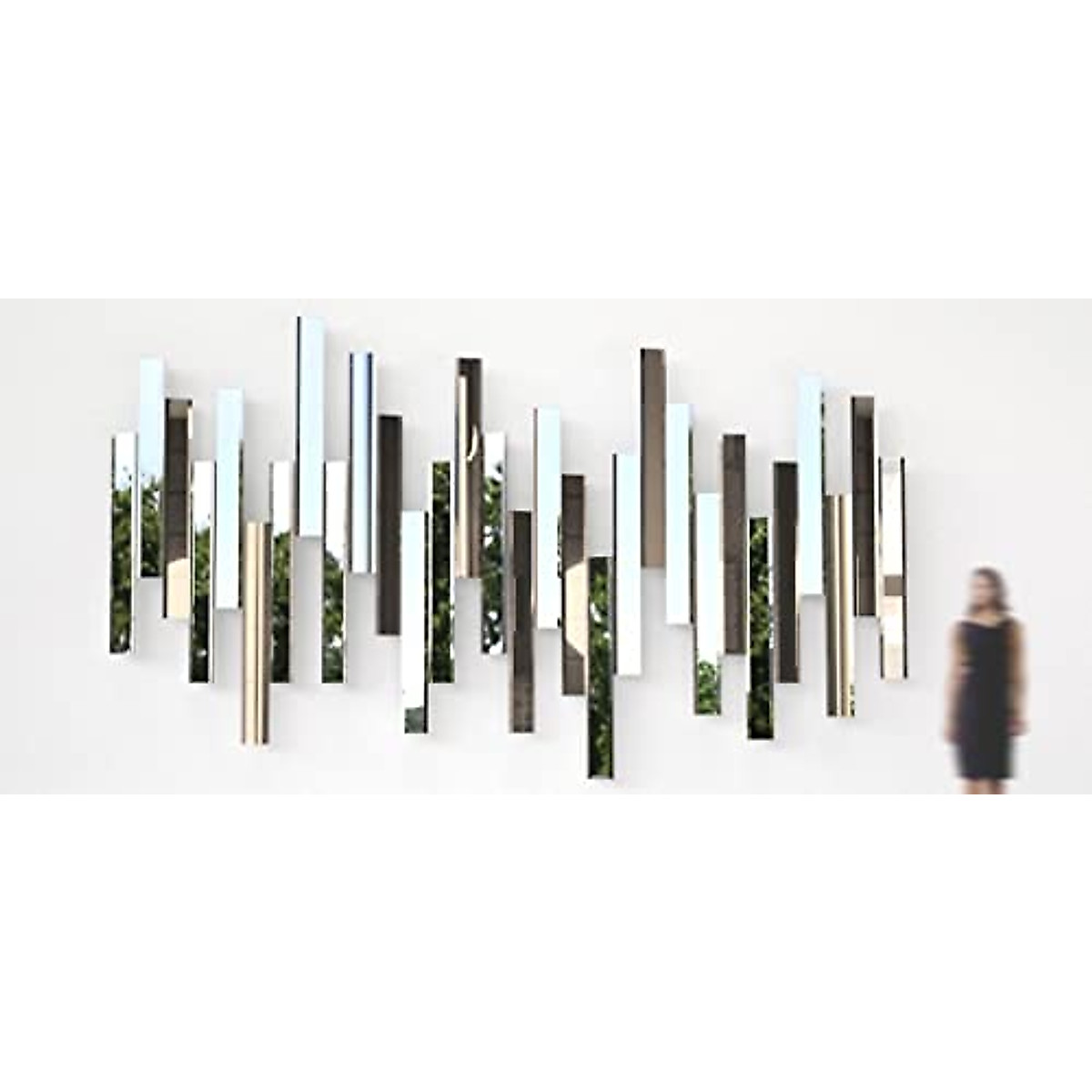 Falken Design Corporation MIR1-8/2436 Plastic Acrylic Plexiglas Lucite Acrylic Silver Mirror Sheet, 24" x 36", 1/8" Thick