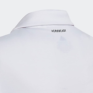 adidas unisex-child B Club Polo White/Black Medium