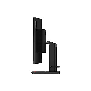Lenovo ThinkVision T34w-20 34" WQHD Curved Screen WLED LCD Monitor - Raven Black - 3440 x 1440 - HDMI - DisplayPort - USB Hub - USB Type-C