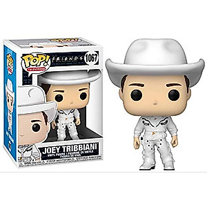 Funko Pop! TV: Friends - Cowboy Joey Tribbiani Vinyl Figure (Bundled with Compatible Box Protector Case) Multicolored 3.75 inches