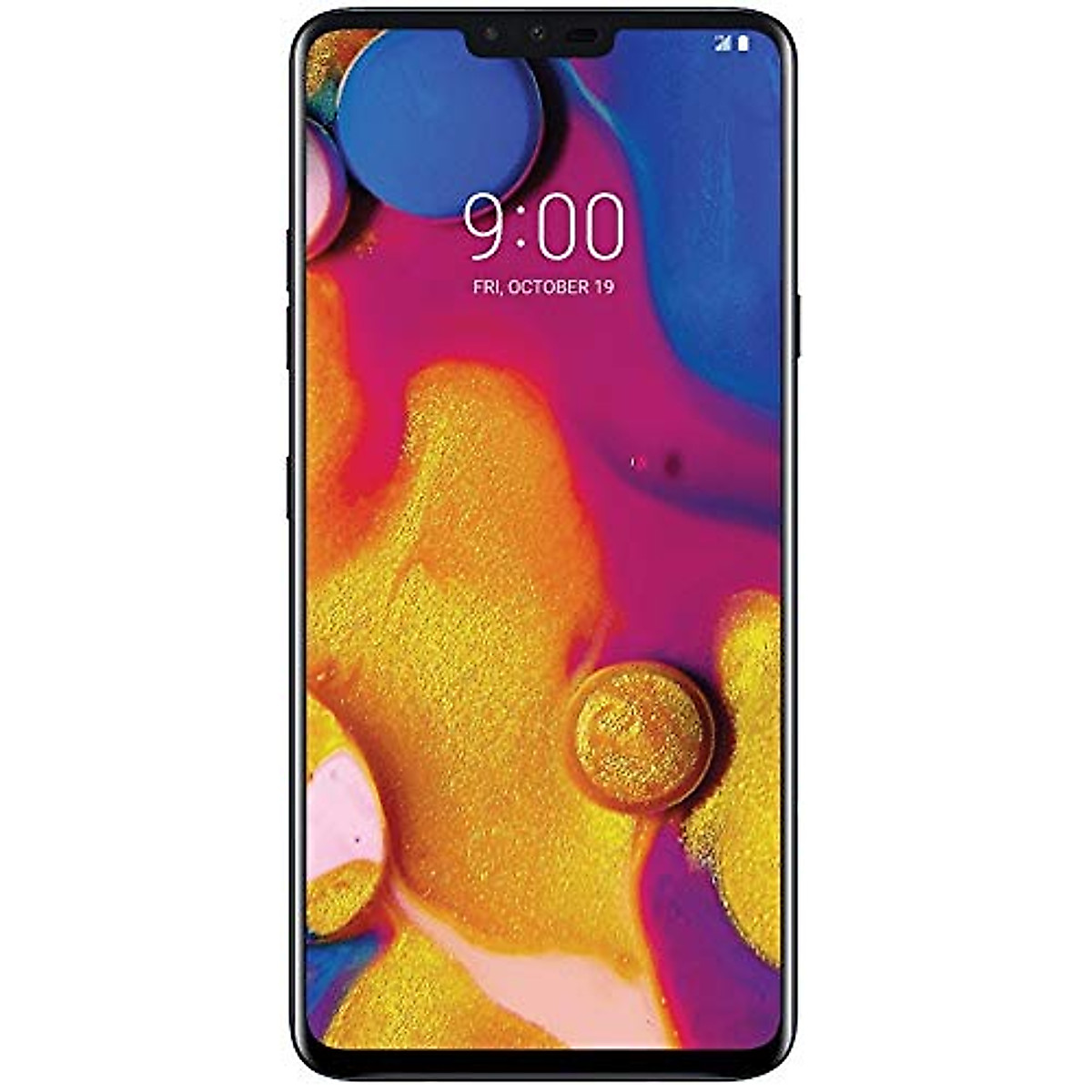 LG V40 ThinQ (64GB, 6GB RAM), 6.4" QHD+ FullVision Display, 5-Camera, 4G LTE - Black
