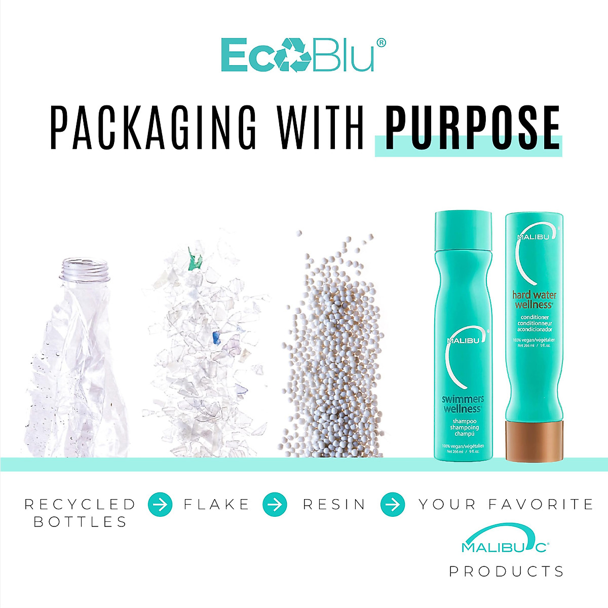 Malibu C Leave In Conditioner Mist - Moisturizing Heat Protectant & Hair Detangler Spray - Leave In Conditioner Spray that Helps to Prevent Color Fading with UV Protection (9oz)