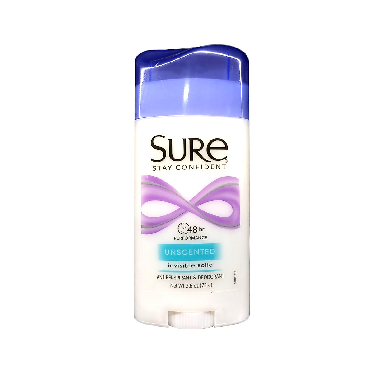 Sure Deodorant 2.6oz Invisible Solid Unscented (Pack of 3)