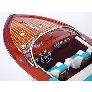 Riva AQUARAMA Wood Boat Model 21" (53 cm) Fully Assembled