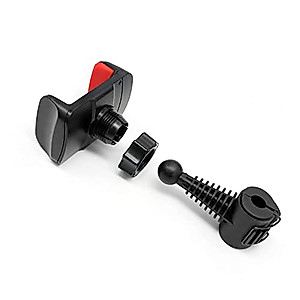 sumcoo Car Seat Phone Holder Mount for Kids, Ring Light Tripod Stand Phone Mount Holder Clamp Post Flexible Direction Adapter Rotatable Monopod Selfie Stick Adjustable for Live Stream/TikTok/YouTube