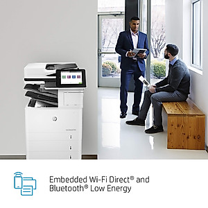 HP LaserJet Enterprise MFP M634z Monochrome All-in-One Printer with built-in Ethernet, 2-sided printing, extra paper trays & 3-bin stapler/stacker (7PS96A)