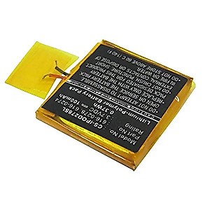 XPS Replacement Battery Compatible with Apple iPod Shuffle G2 1GB iPod Shuffle G3 Apple 616-0274 616-0278